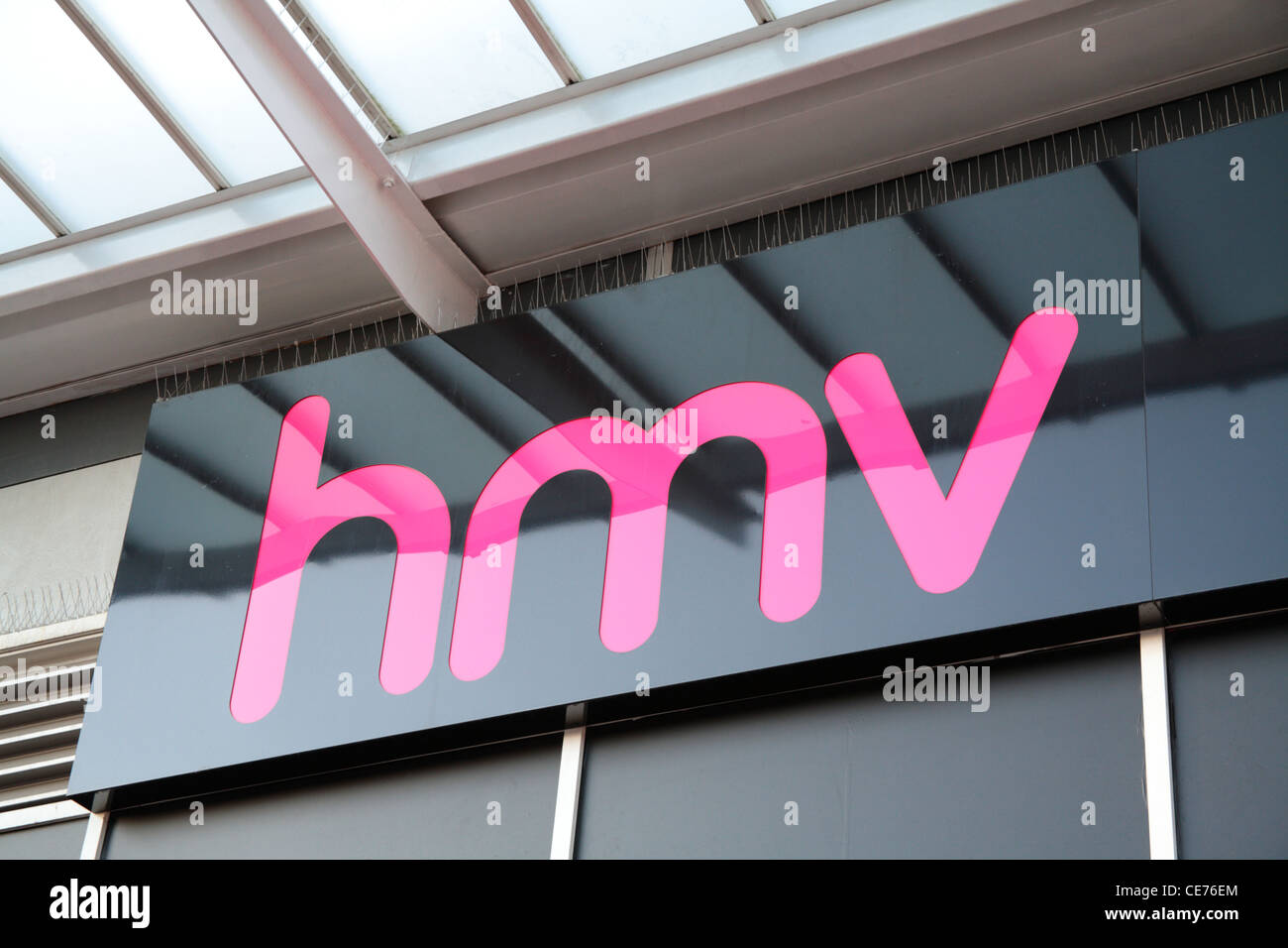 Hmv logo Banque de photographies et d’images à haute résolution - Alamy