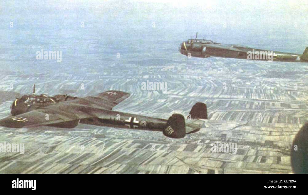 Nazi luftwaffe aircraft ww2 adolf hitler Banque de photographies et d ...