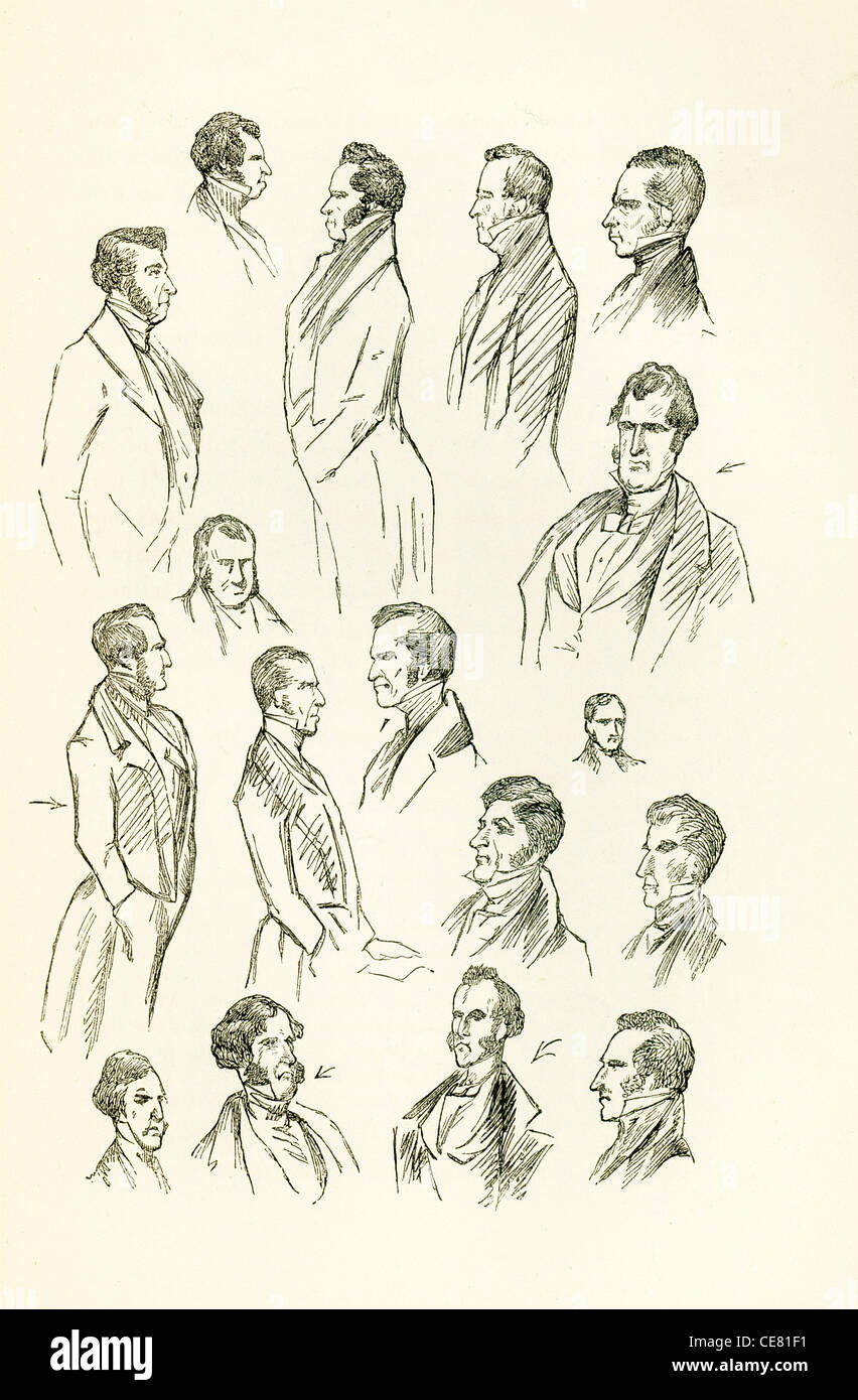Dickens sketches pour mr dombey Banque de photographies et d’images à ...