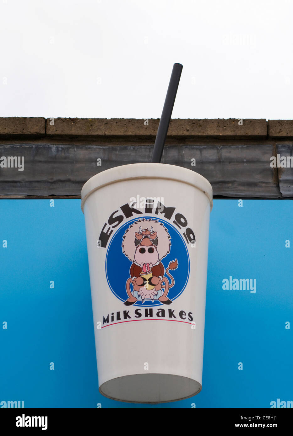 Milkshake logo Banque de photographies et d’images à haute résolution ...