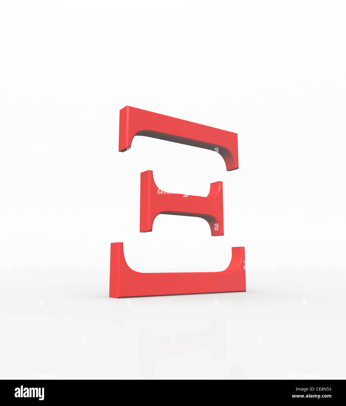 Symboles de l'alphabet grec Banque d'images détourées - Alamy