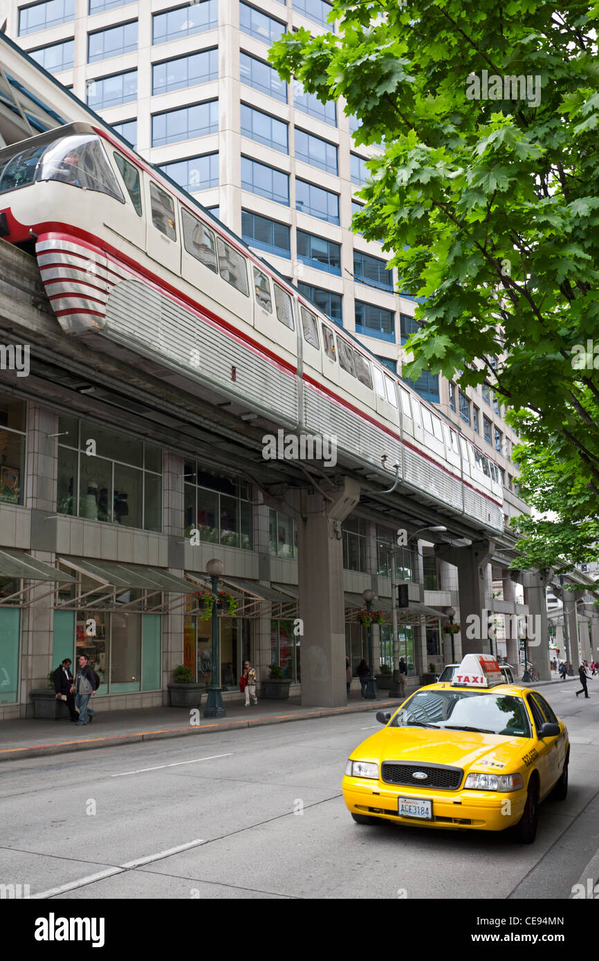 Seattle monorail Banque de photographies et d’images à haute résolution ...