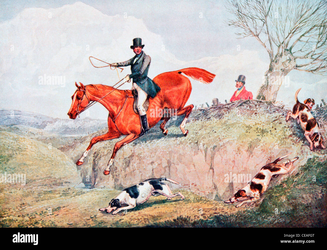 Chasse au renard chasse au renard Banque de photographies et d’images à ...