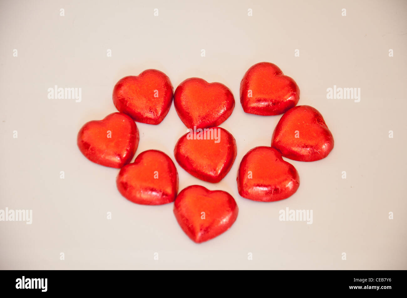 Choco heart Banque de photographies et d’images à haute résolution - Alamy