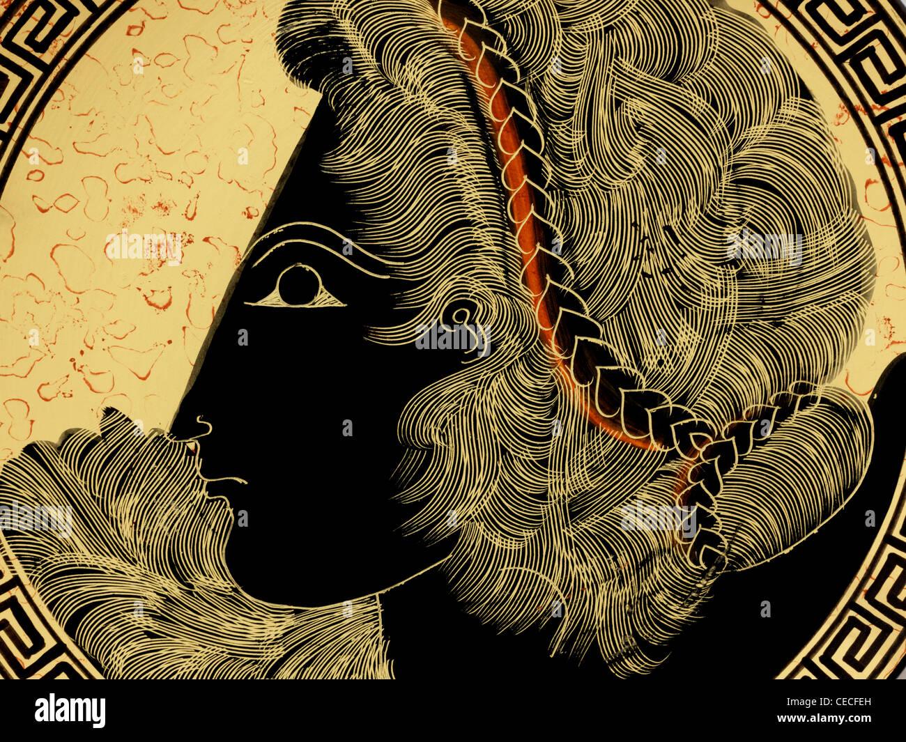 Muse of lyric poetry Banque de photographies et d’images à haute ...