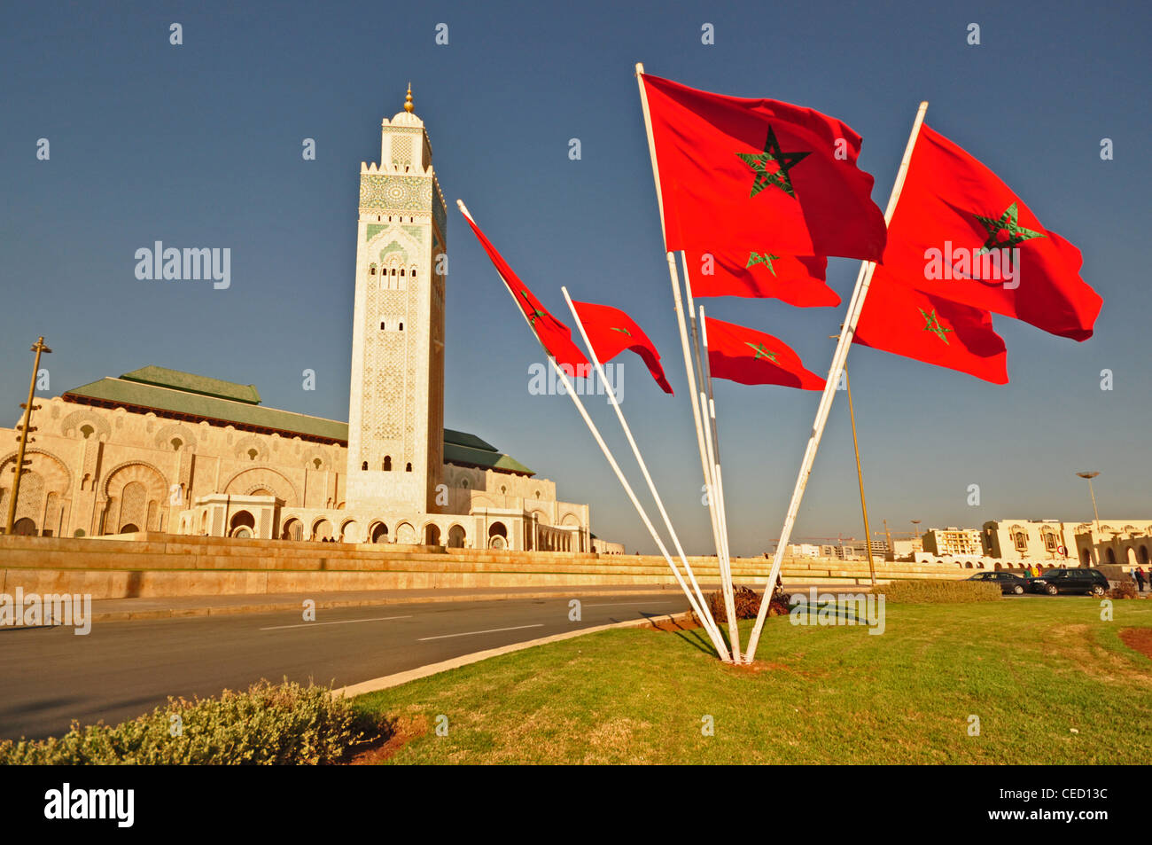 L'AFRIQUE DU NORD, Maroc, Casablanca, la Grande Mosquée Hassan II (1993 ...