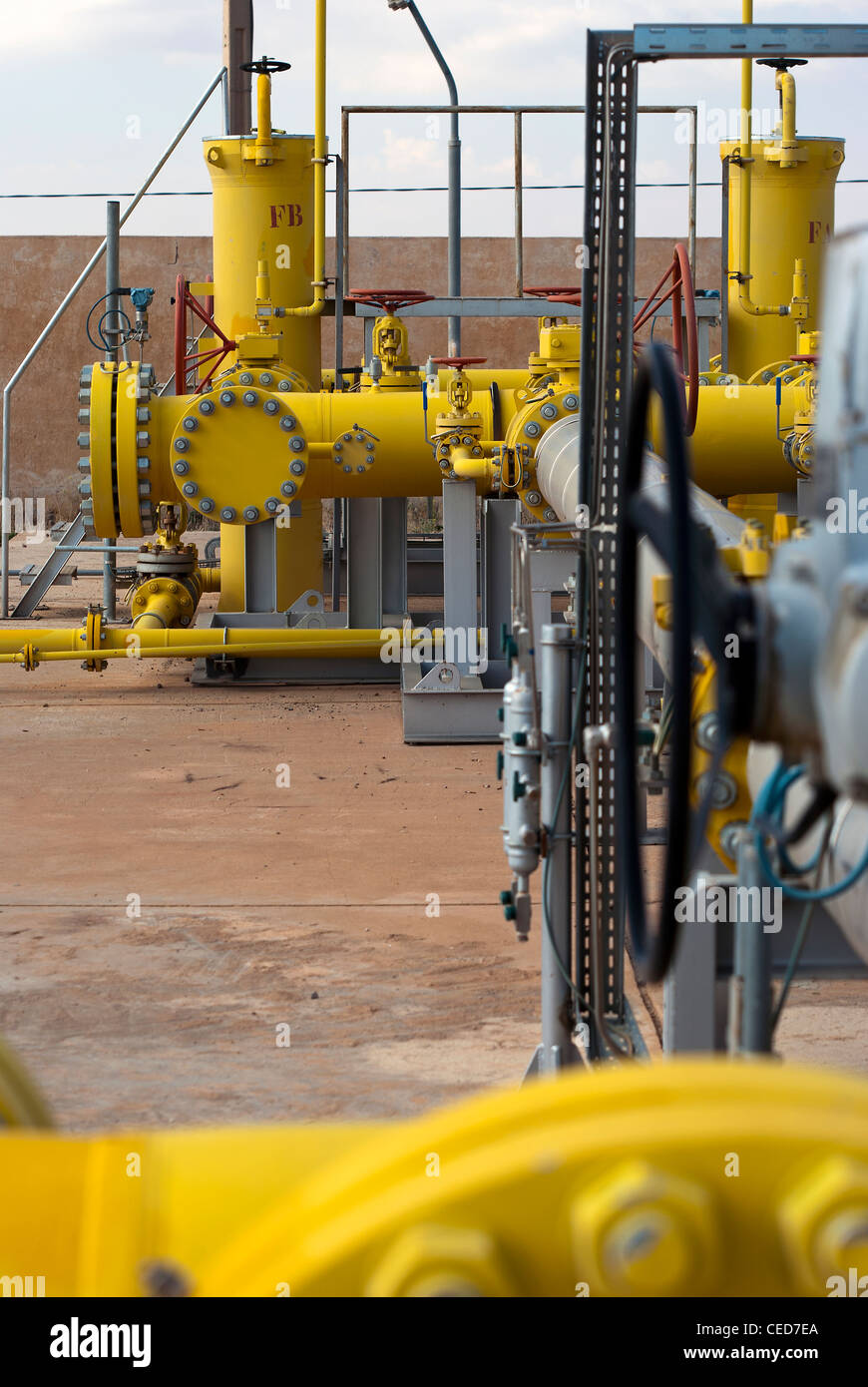 Centrale à gaz Banque de photographies et d’images à haute résolution ...