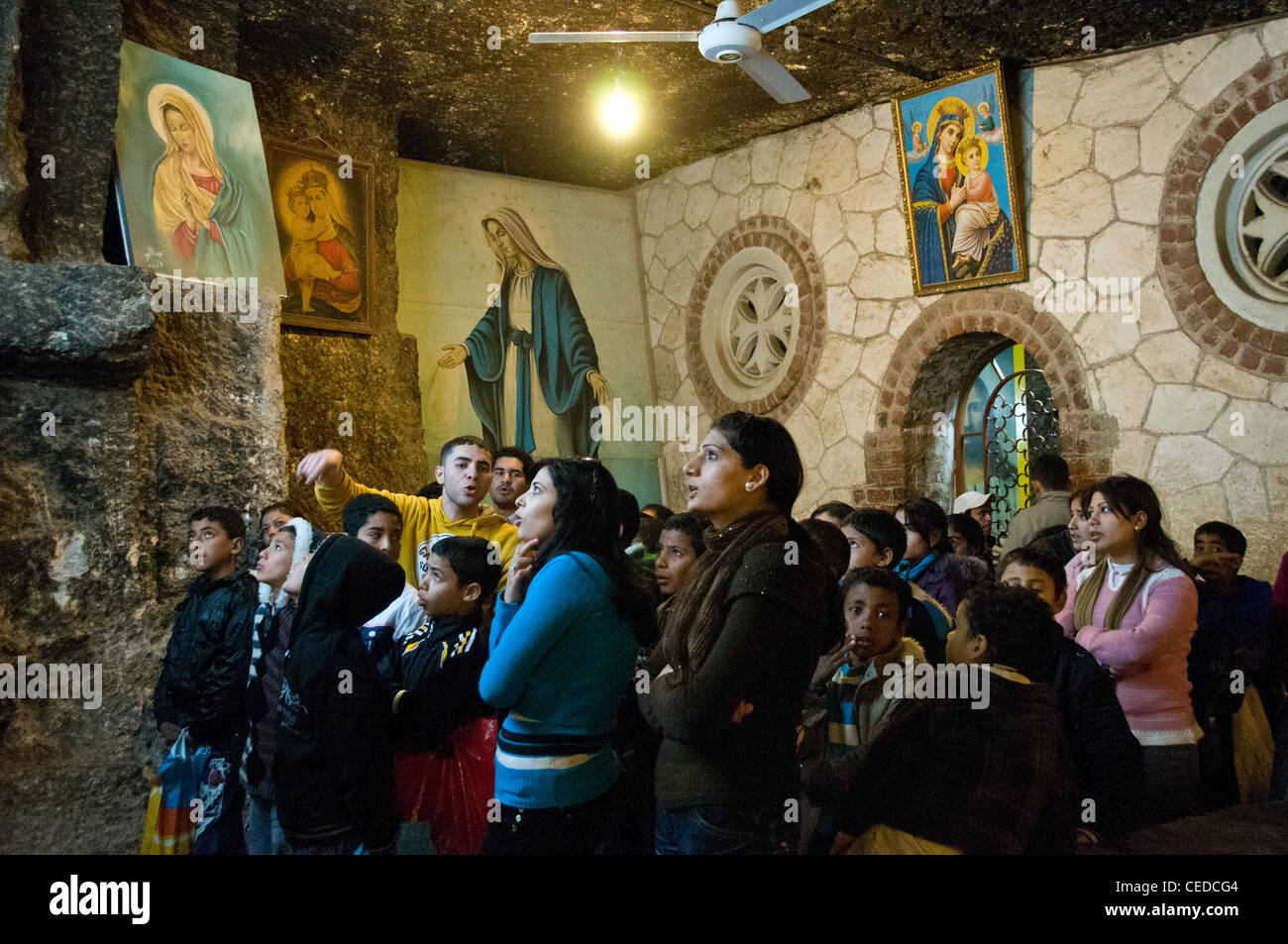 Assiut egypt coptic church Banque de photographies et d’images à haute résolution - Alamy