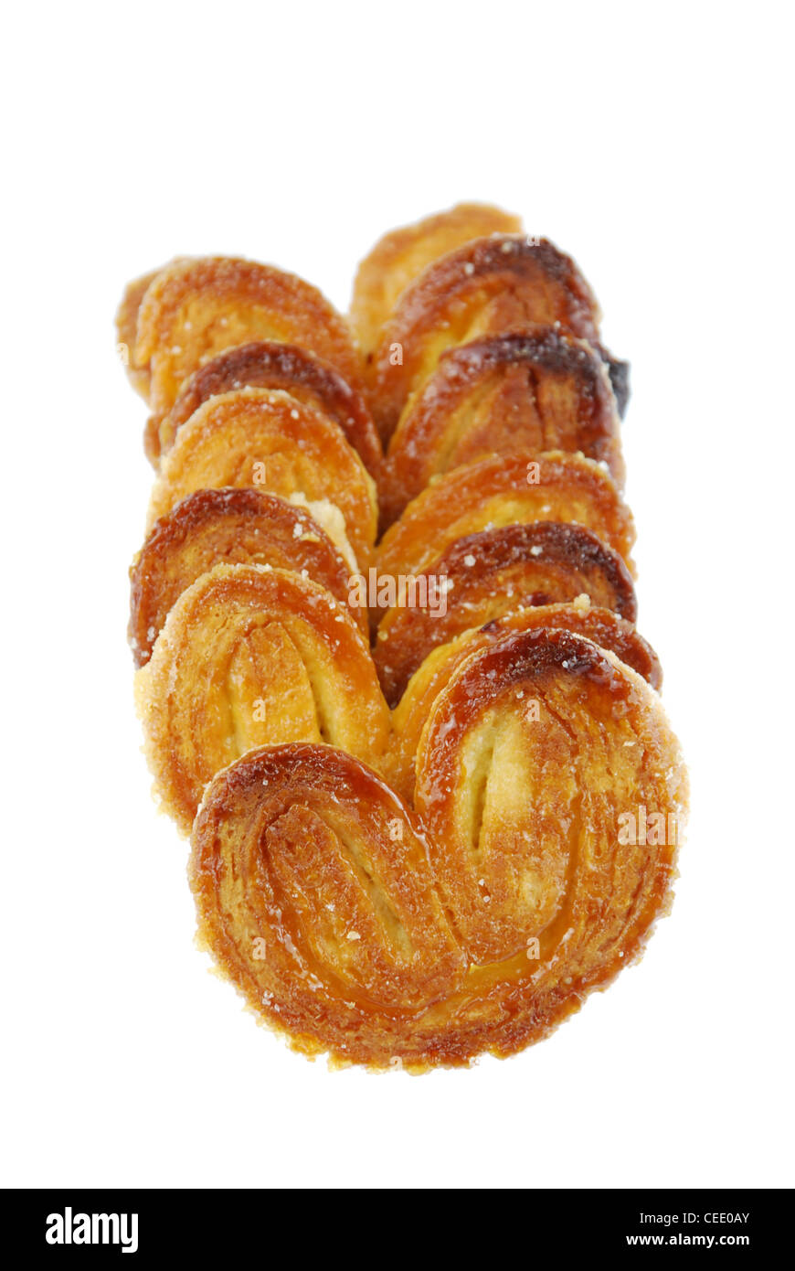 Biscuits palmier Banque de photographies et d’images à haute résolution ...