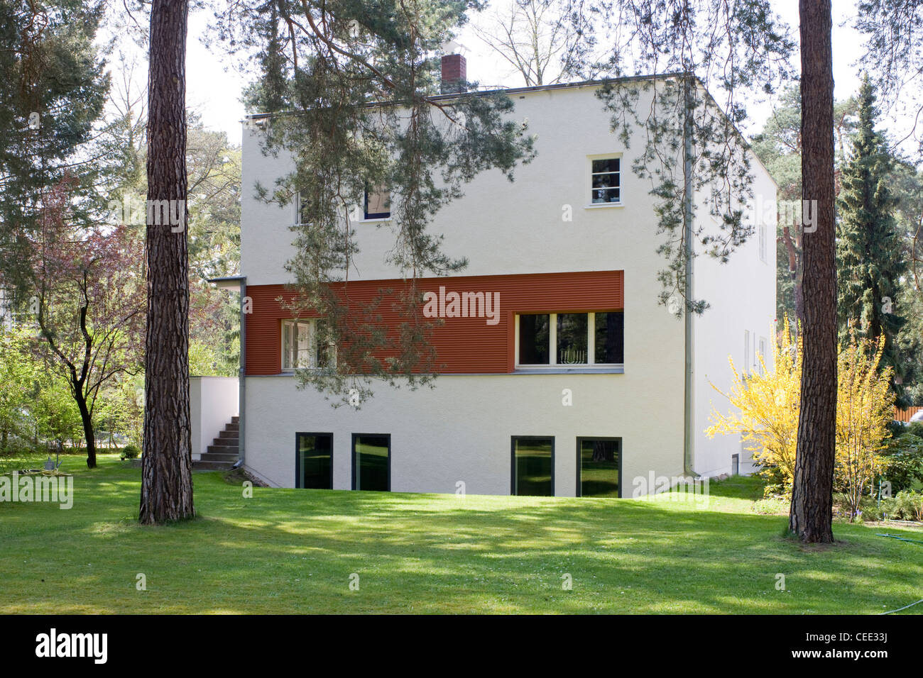 Berlin-Zehlendorf, Haus Otte, Walter Gropius erbaut von 1921-1922 Photo ...