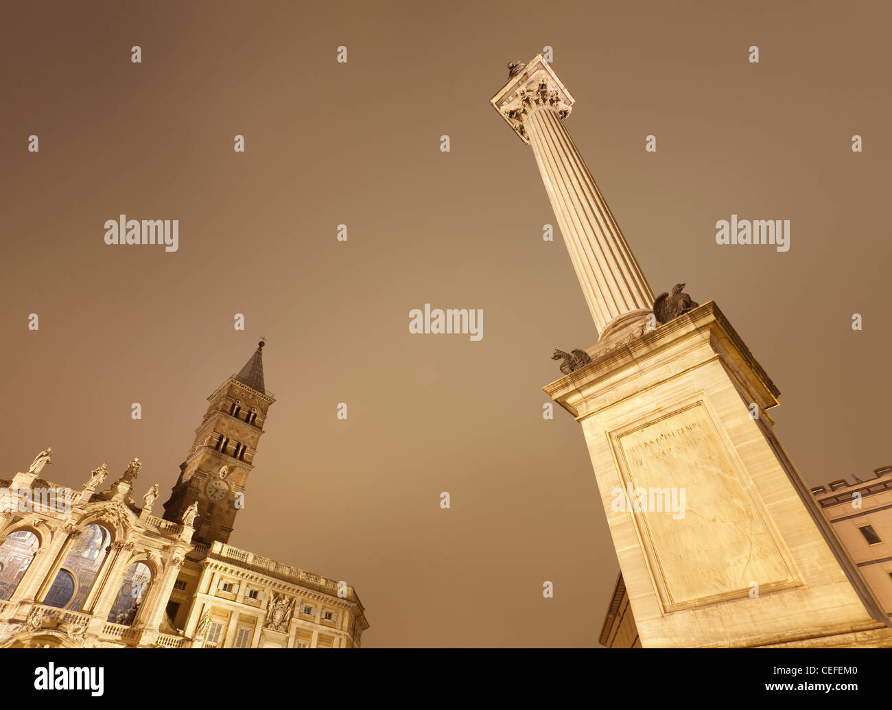Basilique papale de saint mary major Banque de photographies et d ...