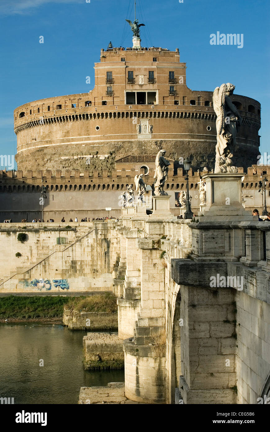 Castello di angelo roma Banque d'image et photos - Alamy