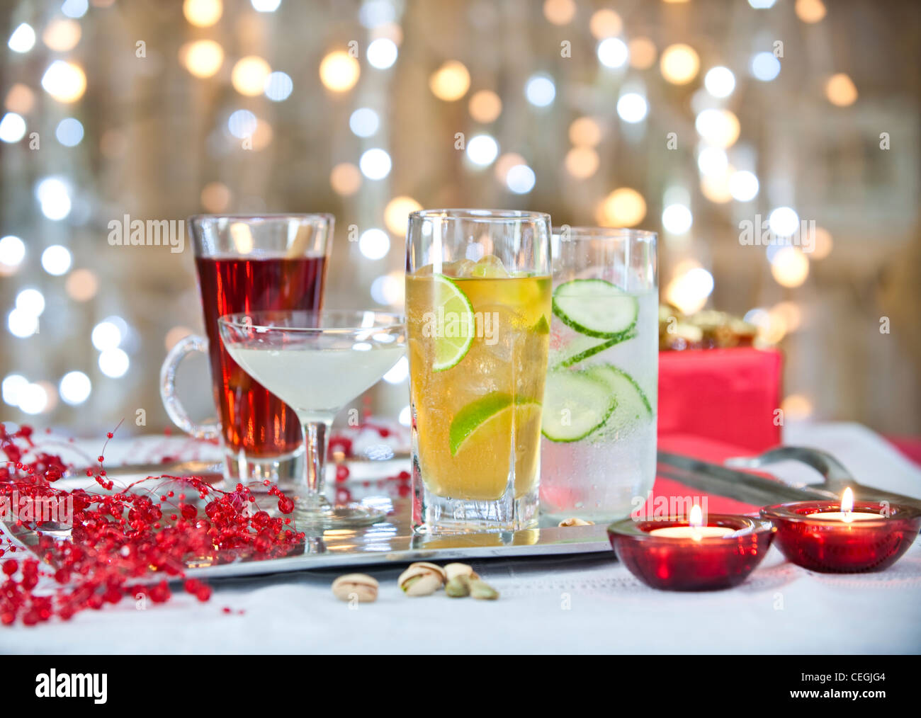 Cocktail de noël Banque de photographies et d’images à haute résolution ...