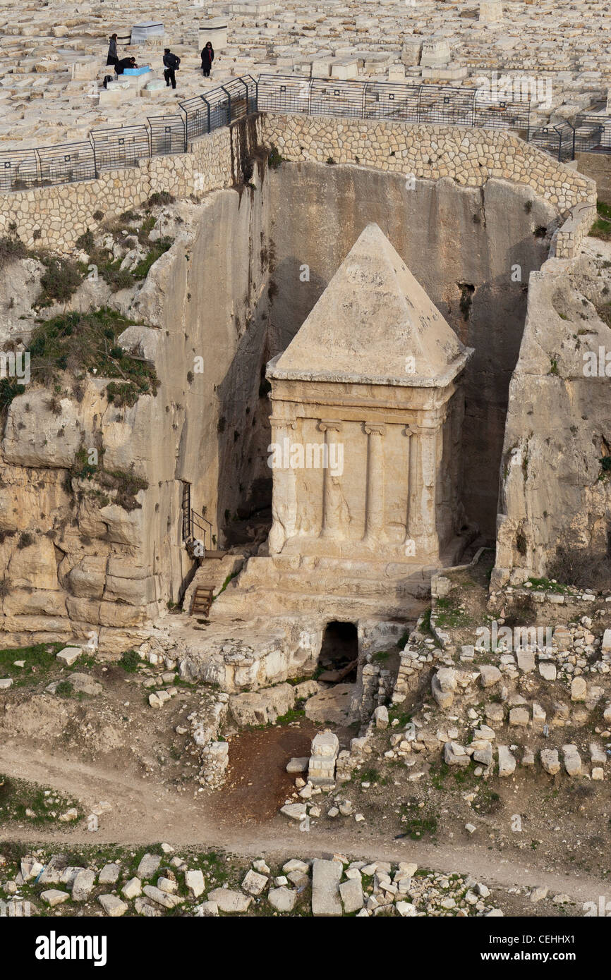 Les Tombes des prophètes Aggée, Zacharie et Malachie à Jérusalem Photo ...