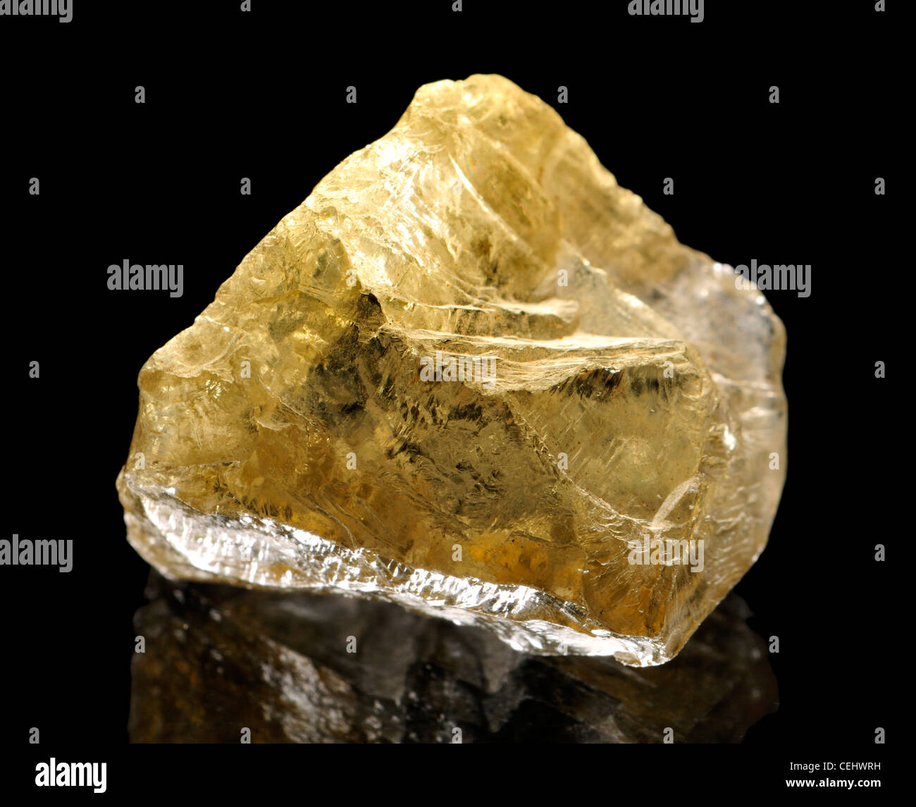 Citrine crystal Banque de photographies et d’images à haute résolution ...