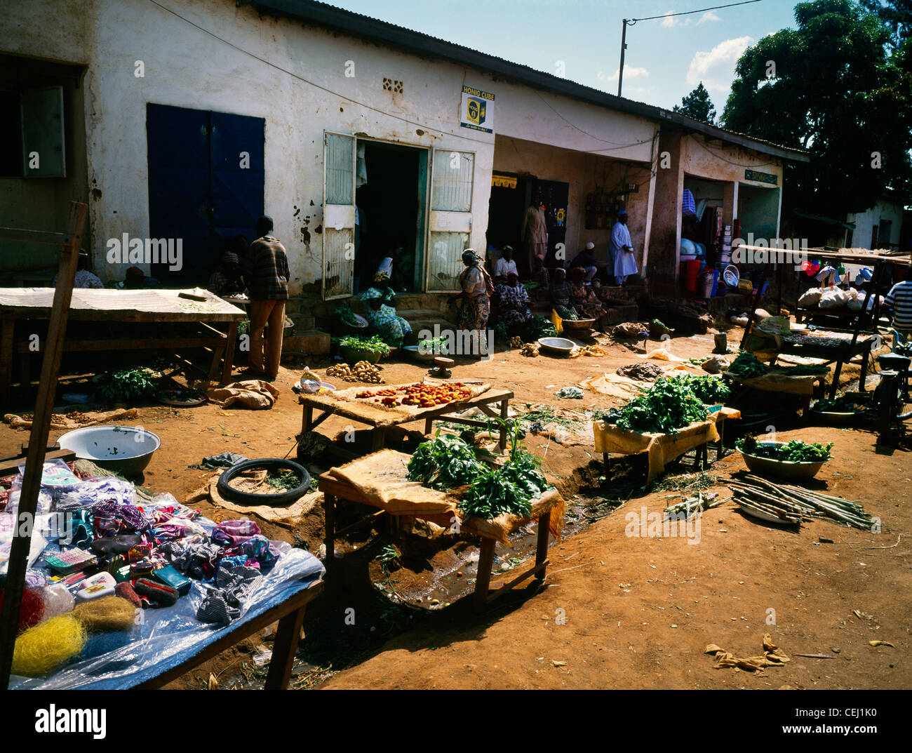 Market stall cameroon Banque de photographies et d’images à haute ...