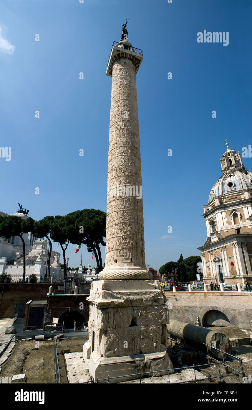 Colonne de trajan Banque de photographies et d’images à haute ...