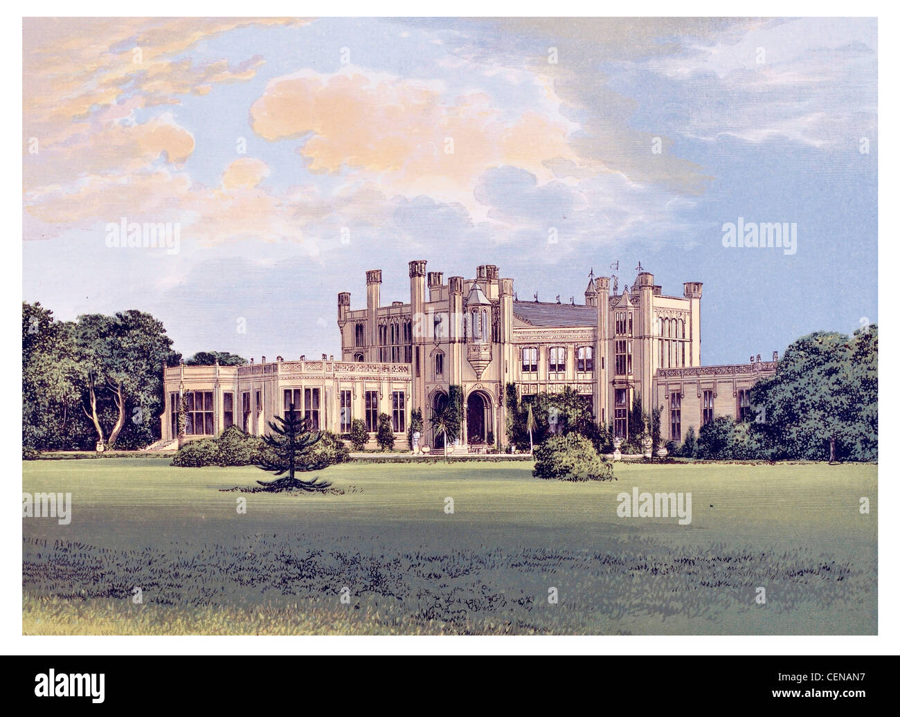 Château de Highcliffe Christchurch Dorset England UK Lord Stuart de ...