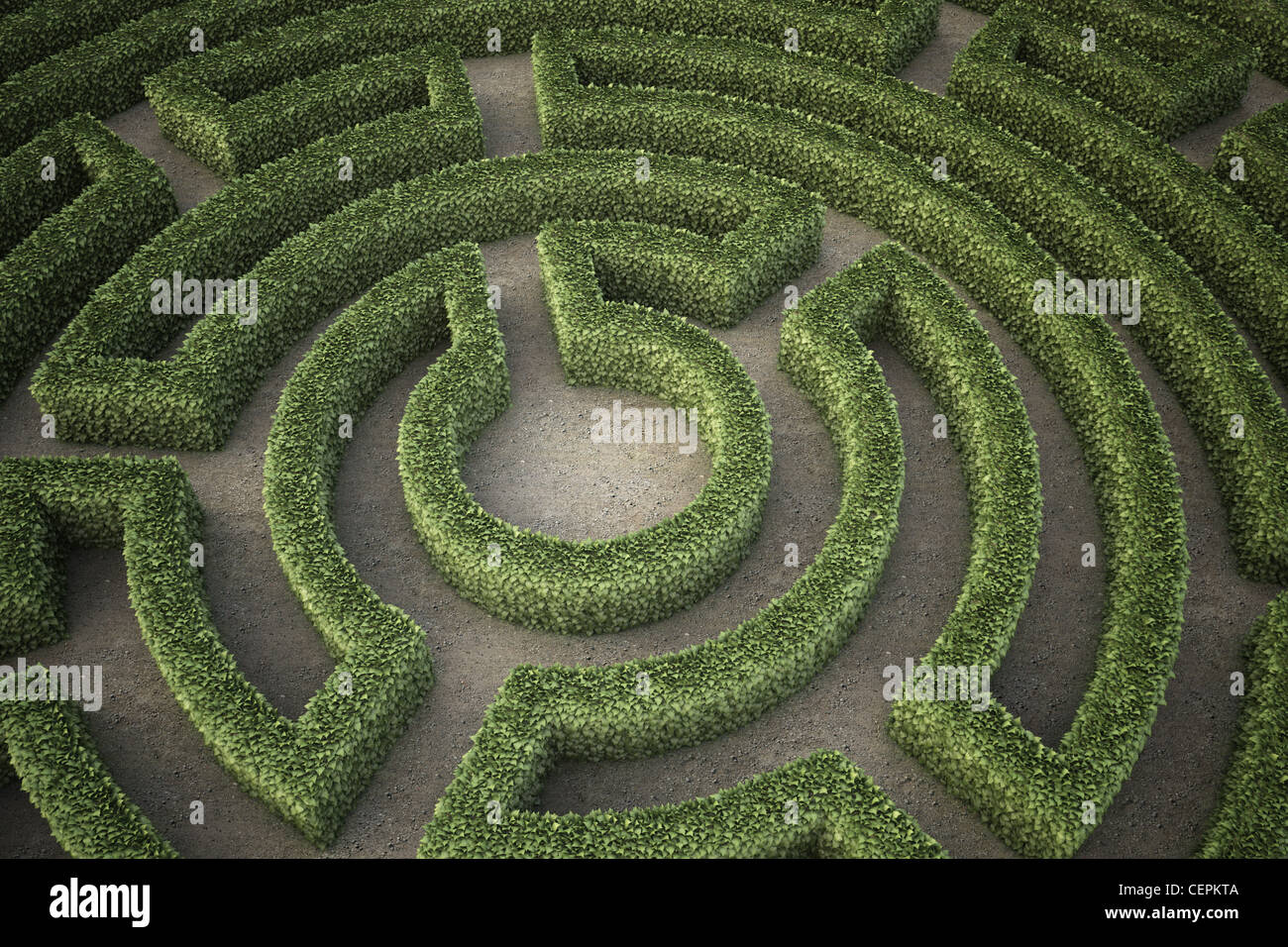 Labyrinthe nature Banque de photographies et d’images à haute ...