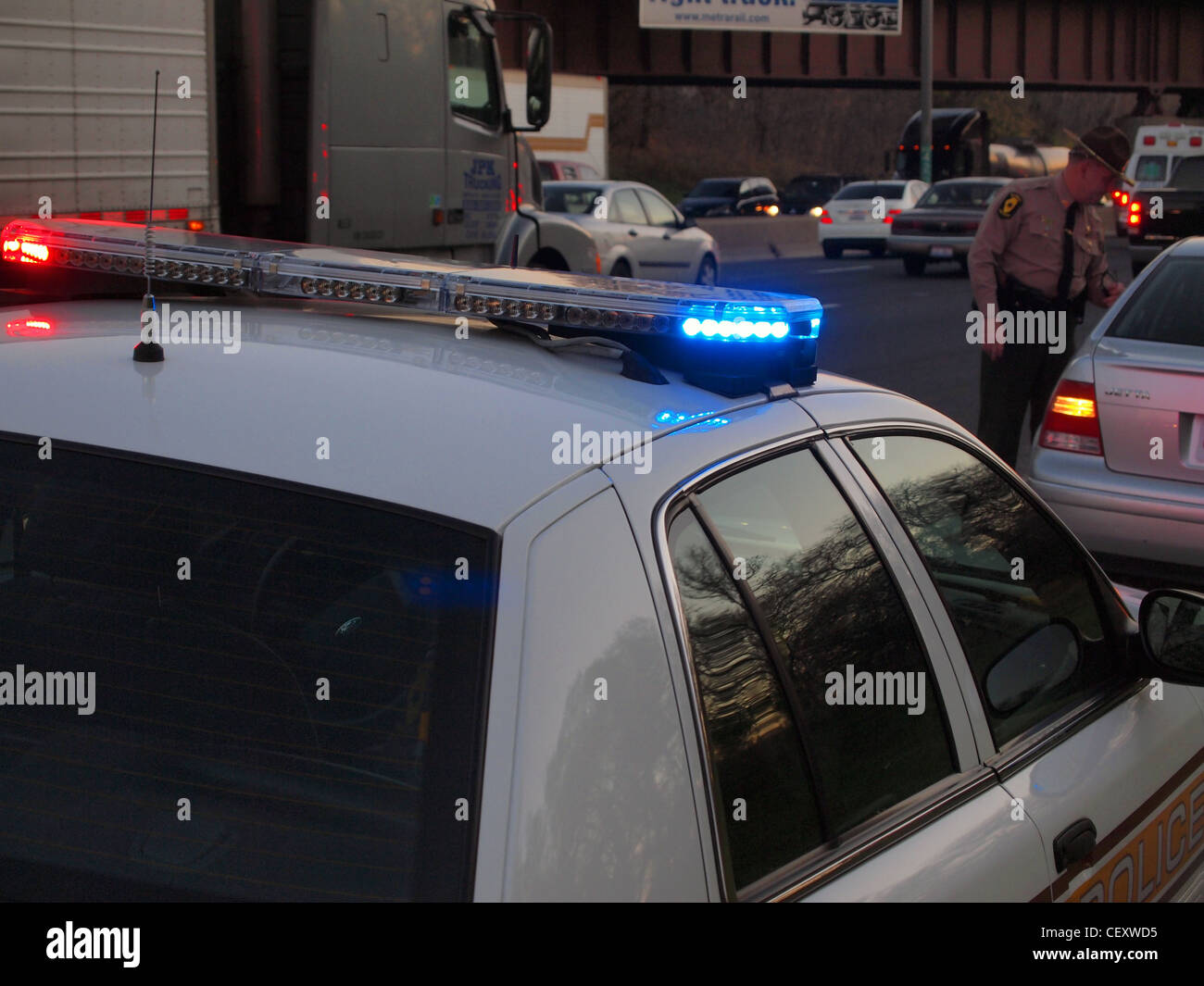 Illinois state police car Banque de photographies et d’images à haute ...