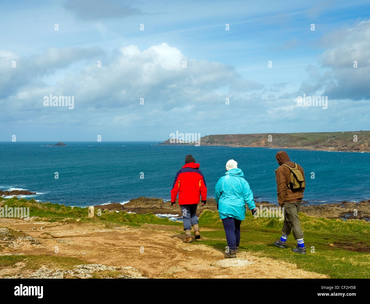 South west coast path national trail Banque de photographies et d ...