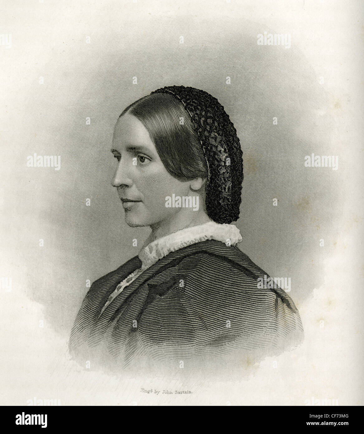 1867 gravure d'Emily E. Parsons, guerre de Sécession infirmière Photo ...