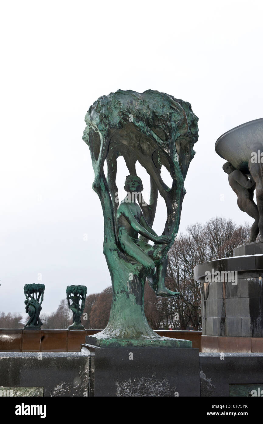 Parc de sculptures gustav vigeland Banque de photographies et d’images ...