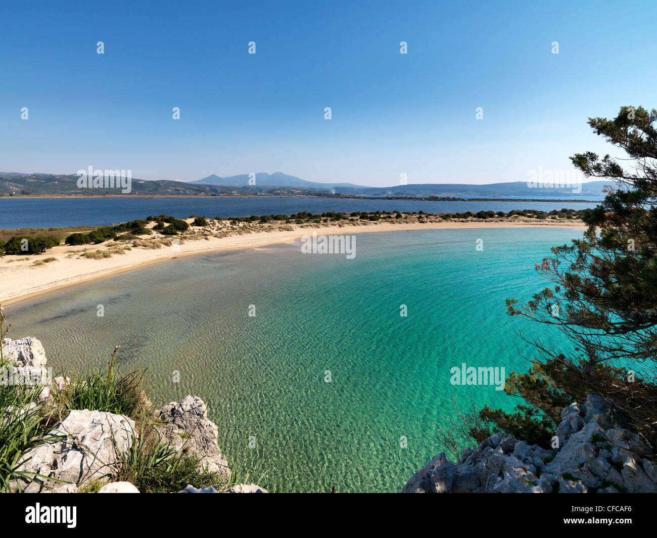 Pylos view Banque de photographies et d’images à haute résolution - Alamy