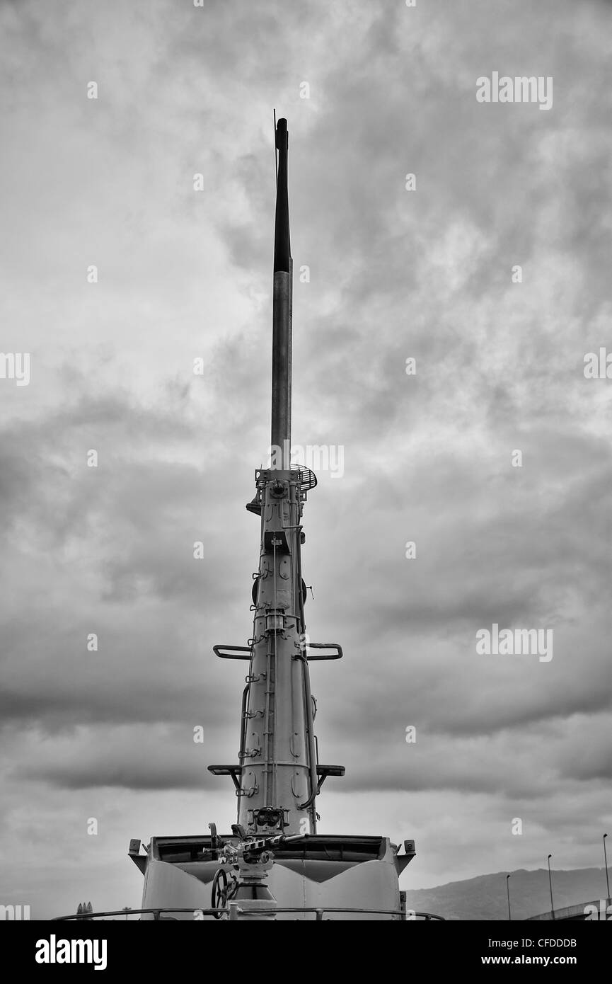 Tour d'observation et de l'USS periscoped Poisson-castor à Pearl Harbor ...