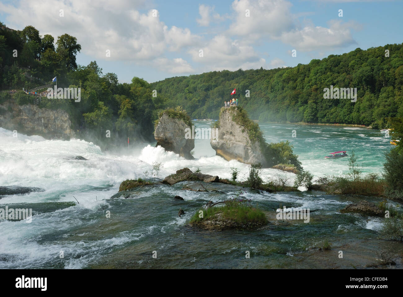 Rhine falls Banque de photographies et d’images à haute résolution - Alamy