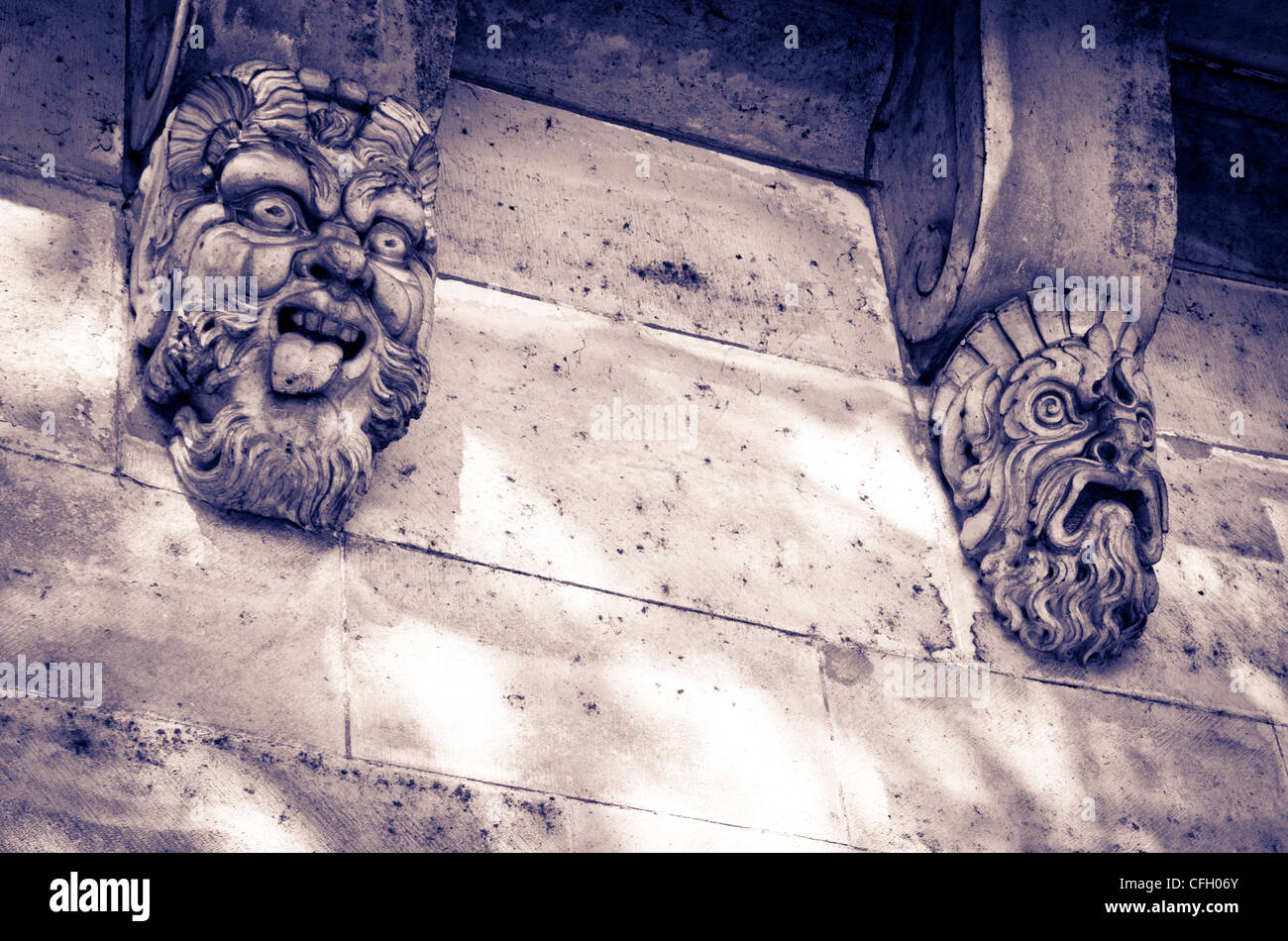 Mascaron mask Banque de photographies et d’images à haute résolution ...