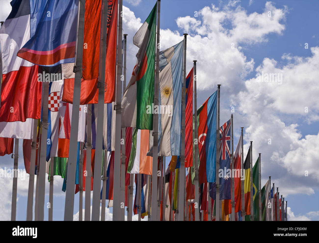 Drapeaux nations nationales Banque de photographies et d’images à haute ...