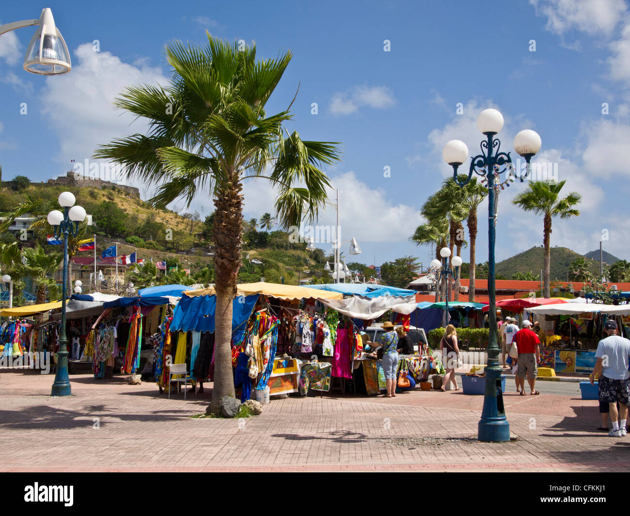 Marigot market st martin Banque de photographies et d’images à haute ...