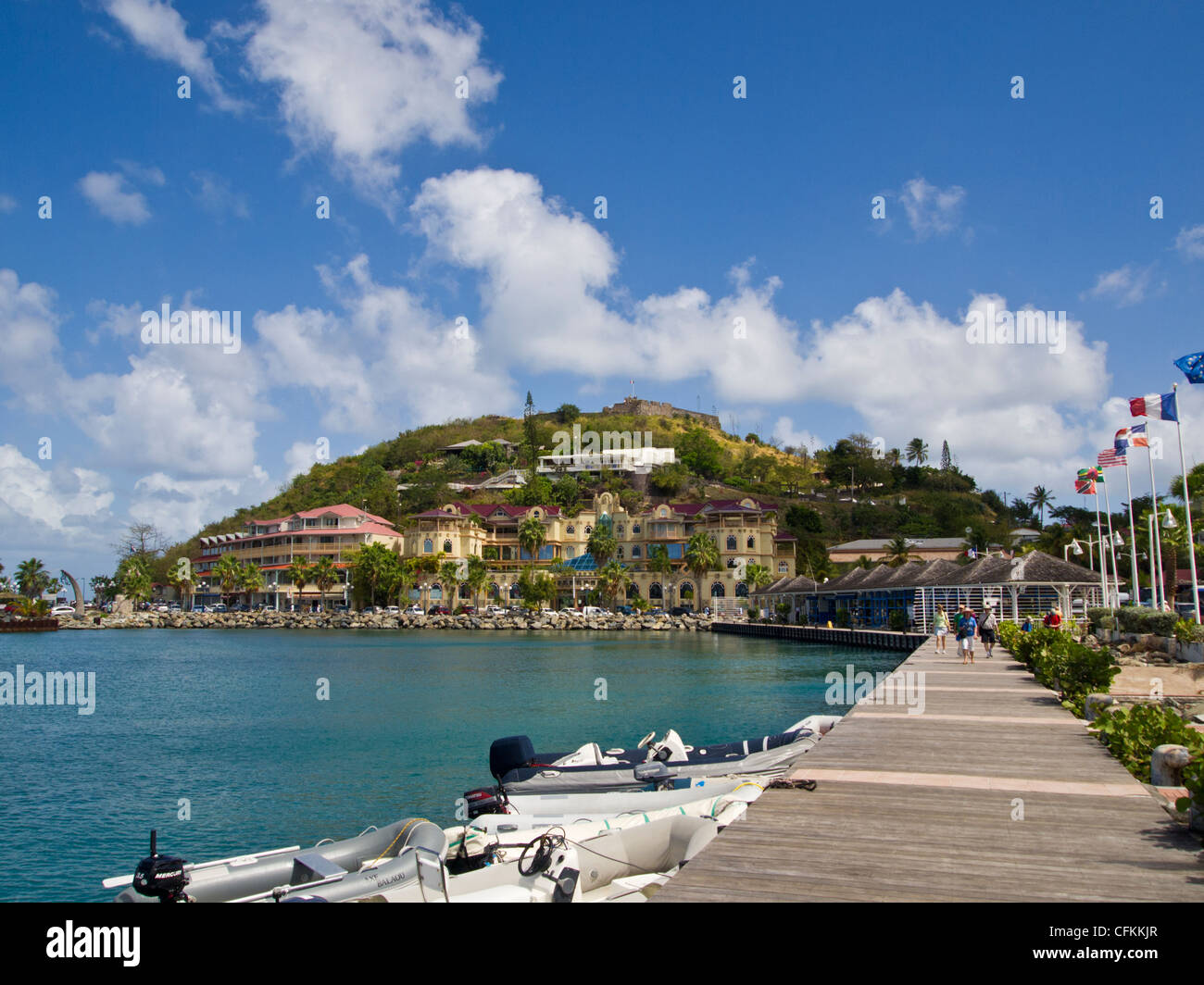 West indies shopping mall marigot Banque de photographies et d’images à ...
