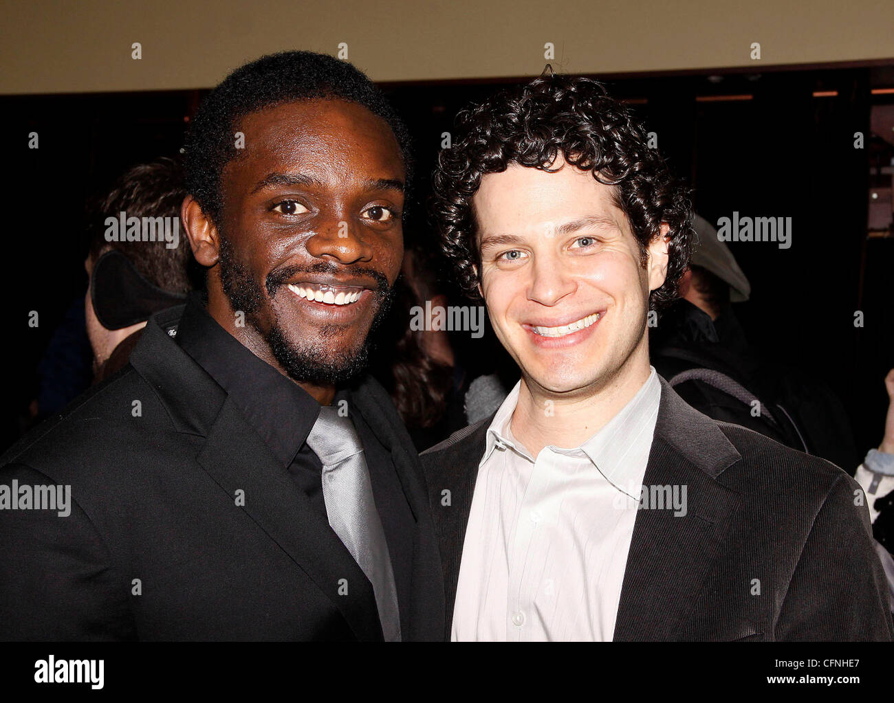 Craie et Chris Thomas Kail soirée d'ouverture après partie pour le STC3 ...