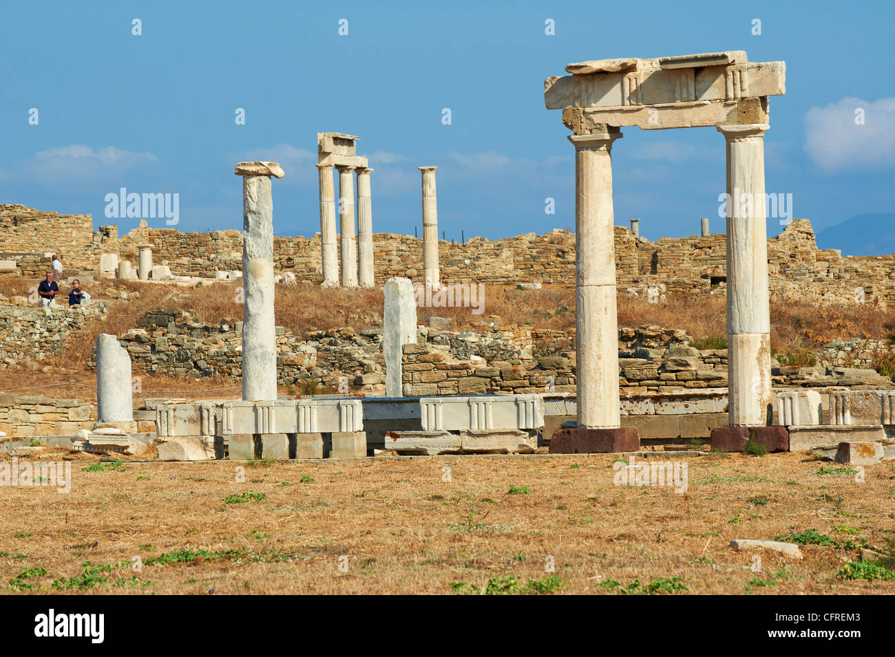 Agora des italiens delos Banque de photographies et d’images à haute ...