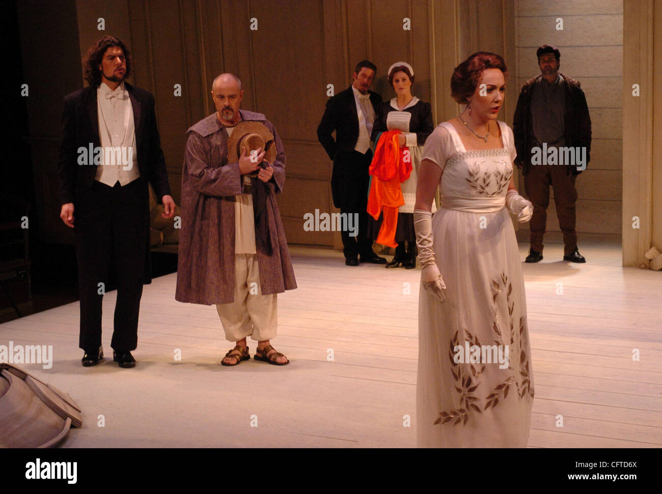 (L-r) Jeffrey (Beruan Antinoo), Jon Kolbet (Eumete), David Simmons ...