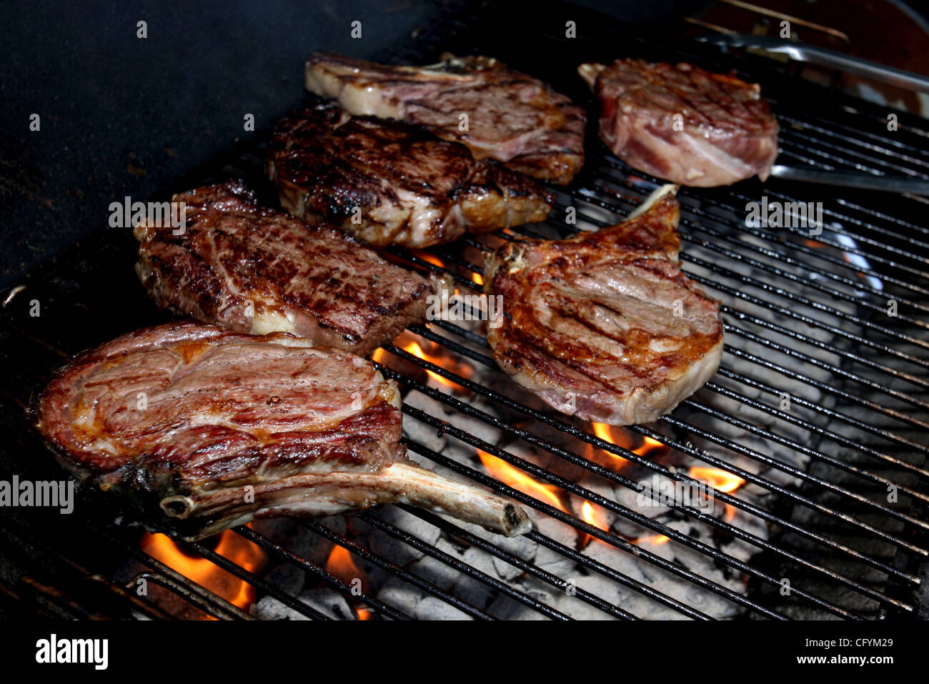 Steaks de gary Banque de photographies et d’images à haute résolution ...
