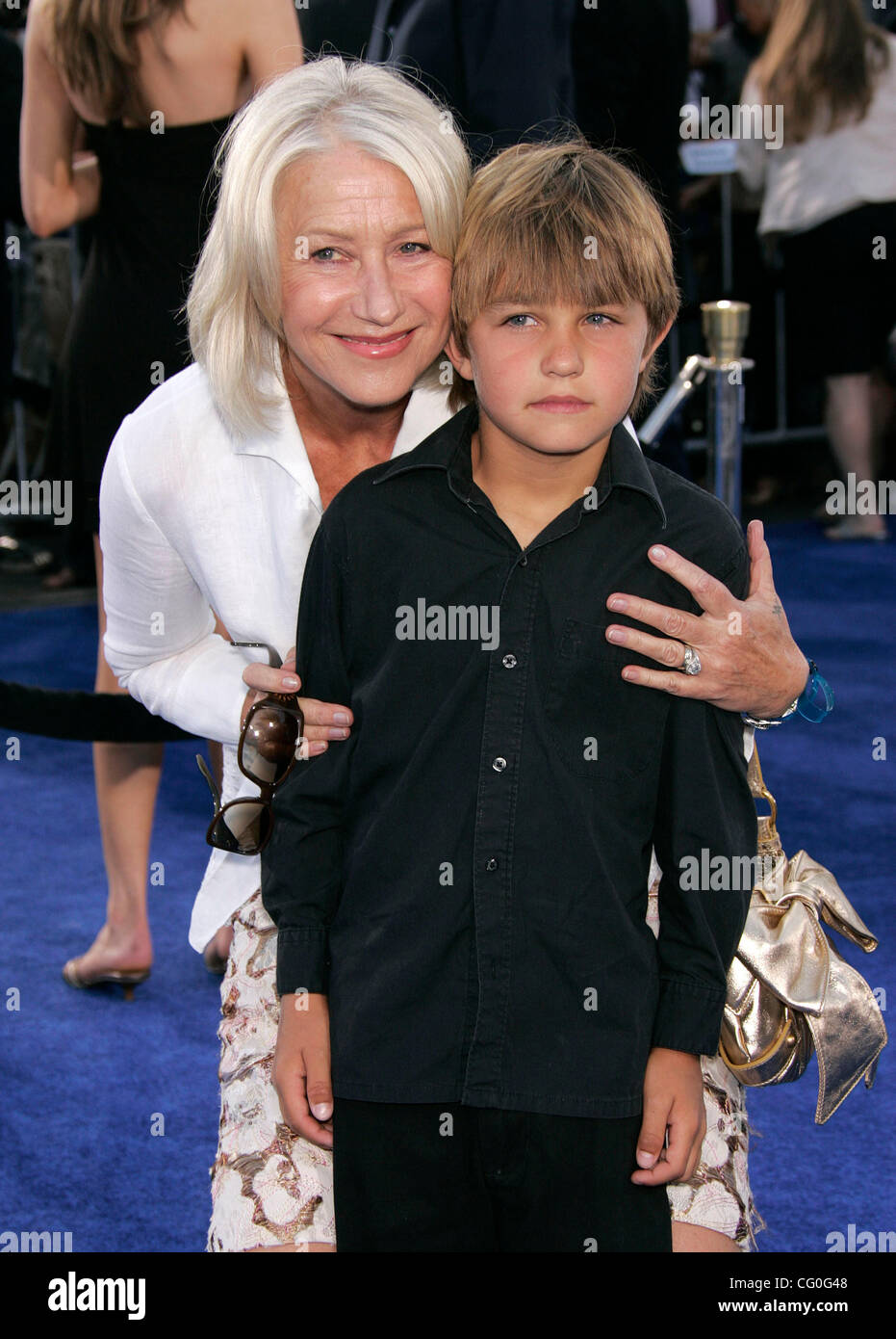 27 juin 2007 - Hollywood, CA, USA - L'actrice Helen Mirren et neveu au ...