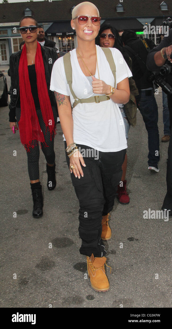 Amber Rose Timberlands