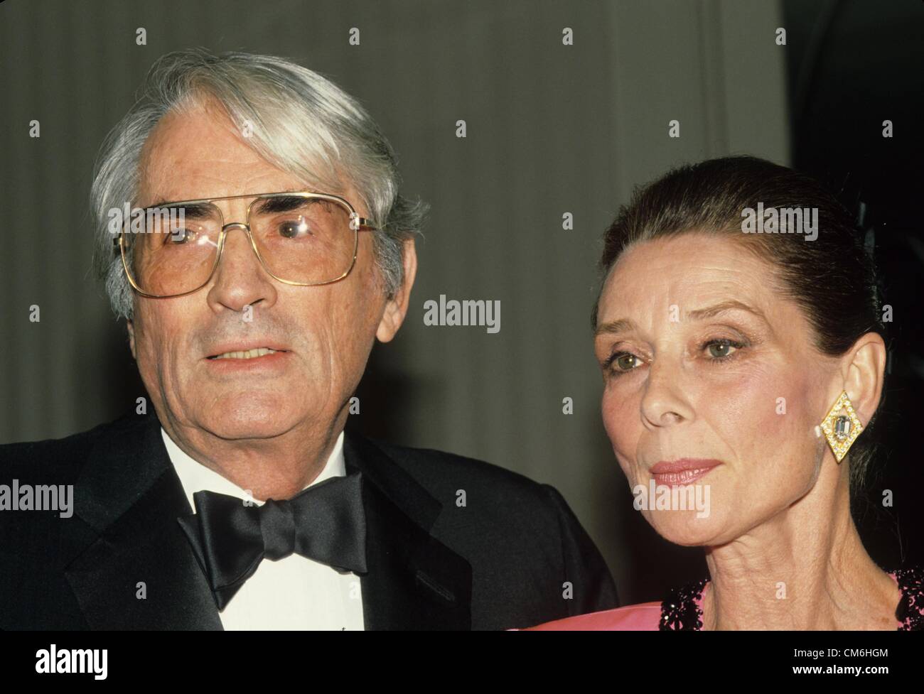 Avec audrey hepburn et gregory peck Banque de photographies et d’images ...