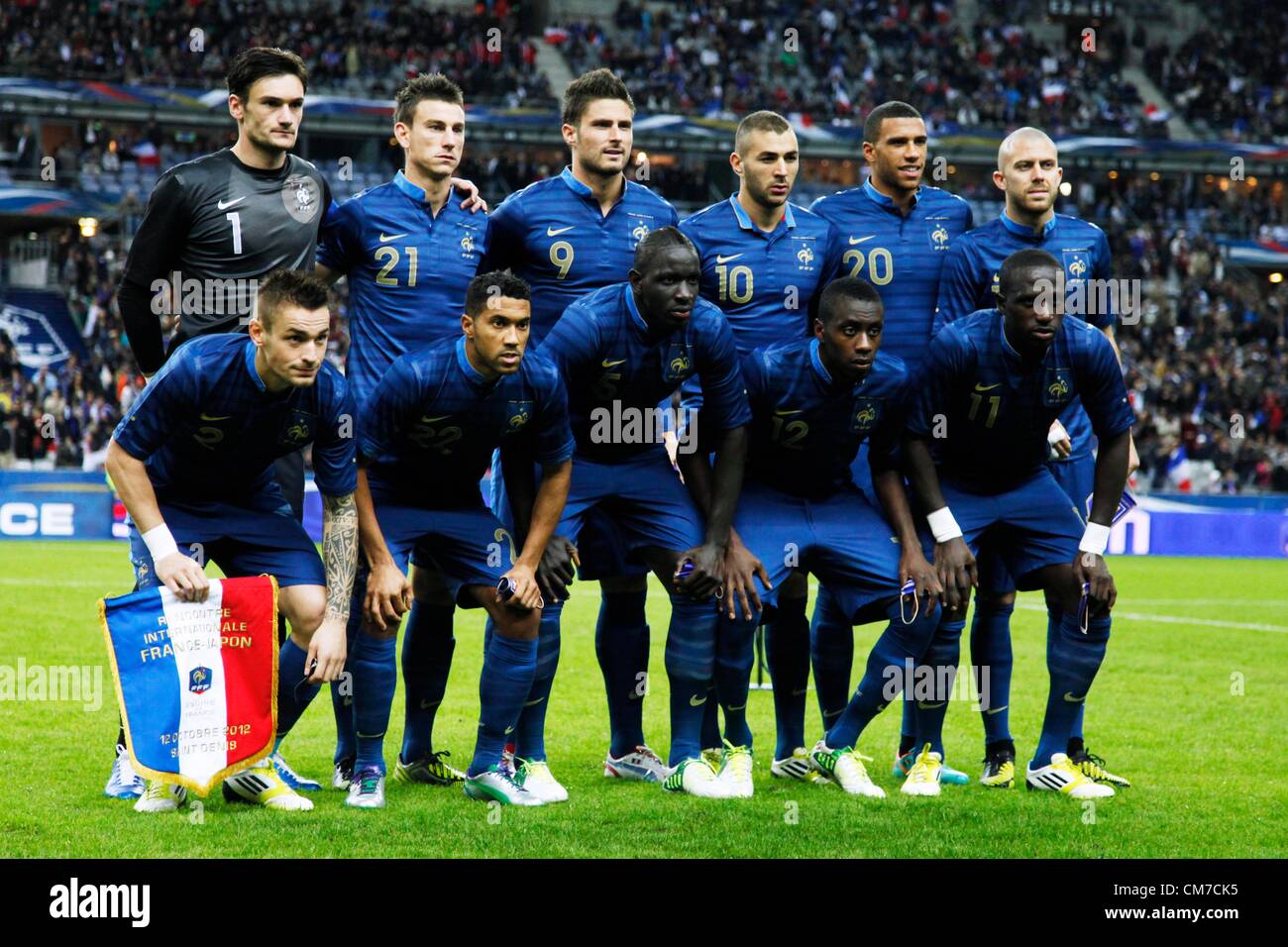 France team group line up fra Banque de photographies et d’images à ...