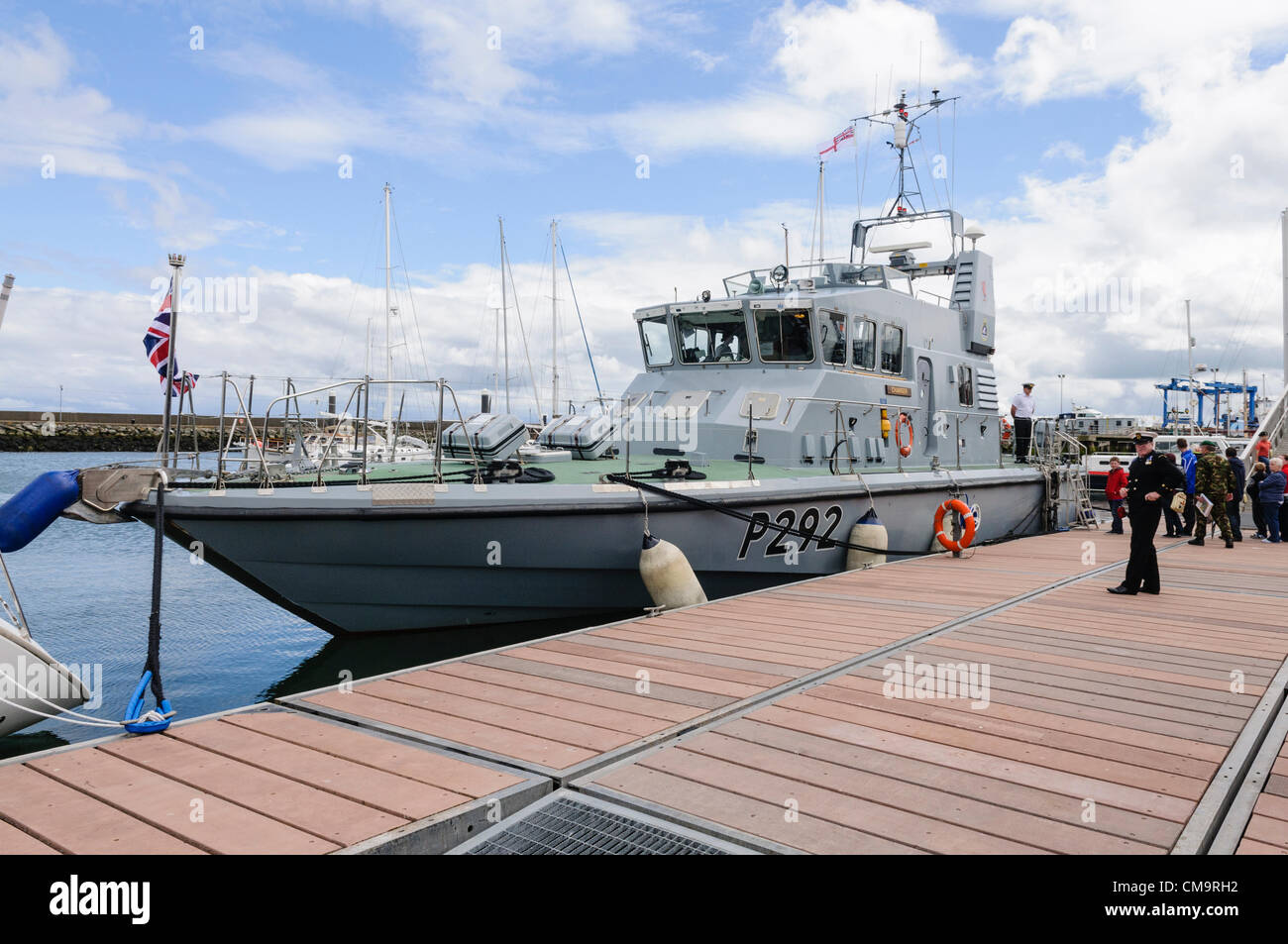 Carrickfergus, 30/06/2012 - Journée des Forces armées. Chargeur HMS ...
