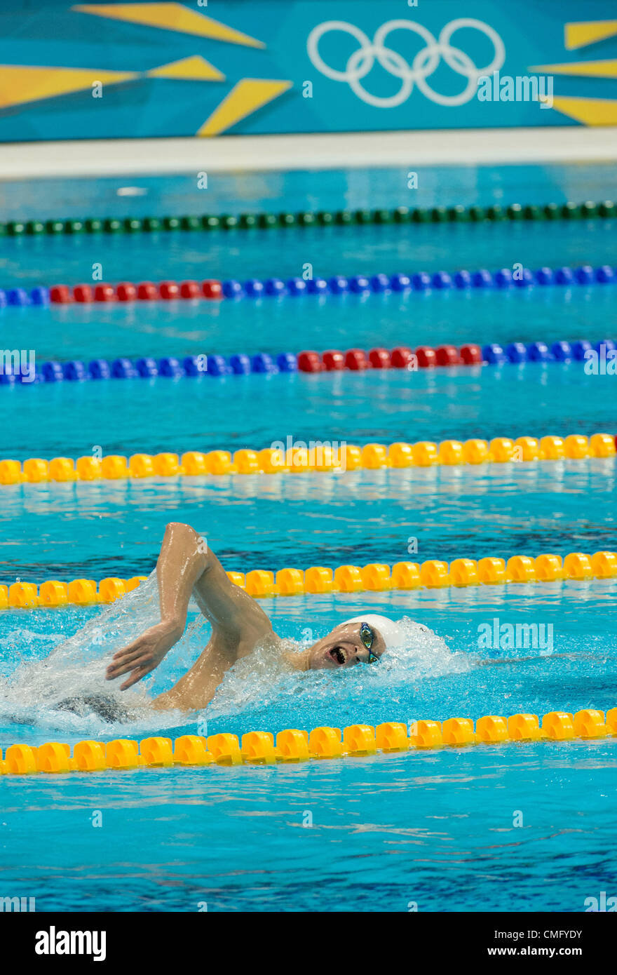 Le 4 août, 2012 - Londres, Angleterre, Royaume-Uni - Sun Yang (CHN ...