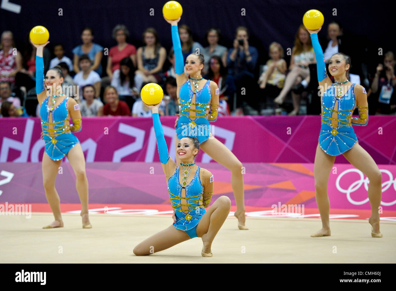 Gymnastique gymnastique rythmique Banque de photographies et d’images à ...