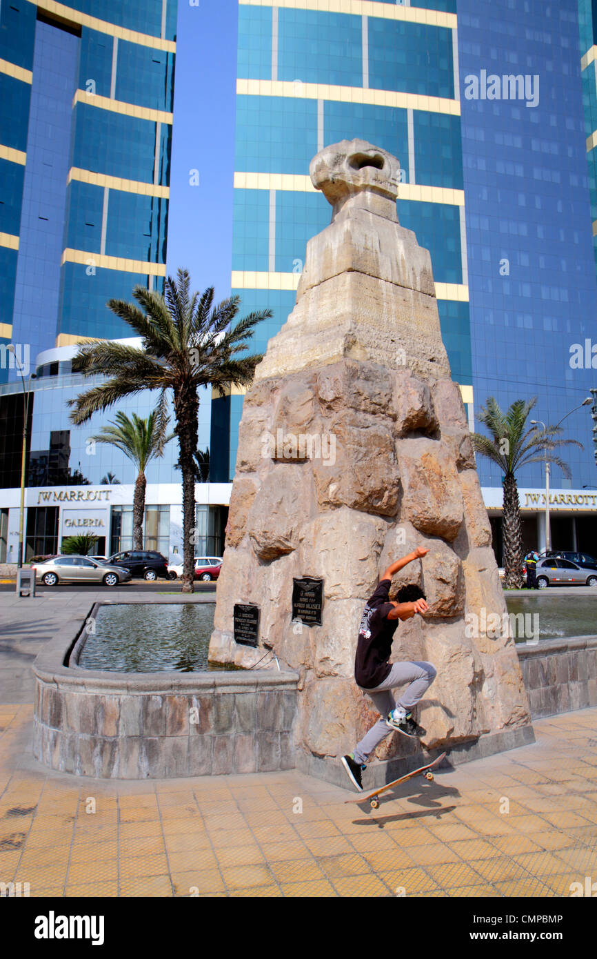 Lima Peru,Miraflores,Malecon de la Reserva,Parque Salazar,parc urbain ...