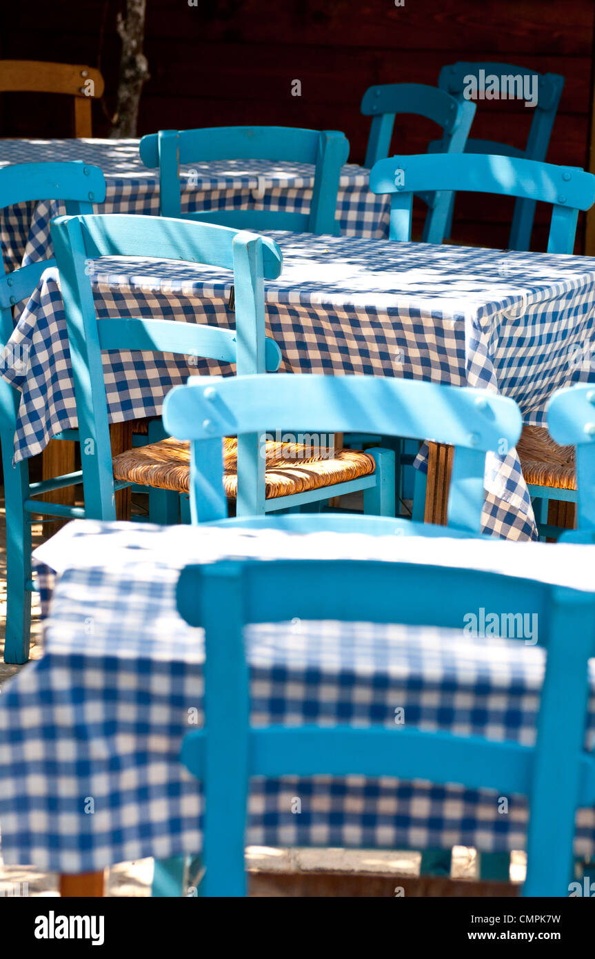 Restaurant grec traditionnel Banque de photographies et d’images à ...