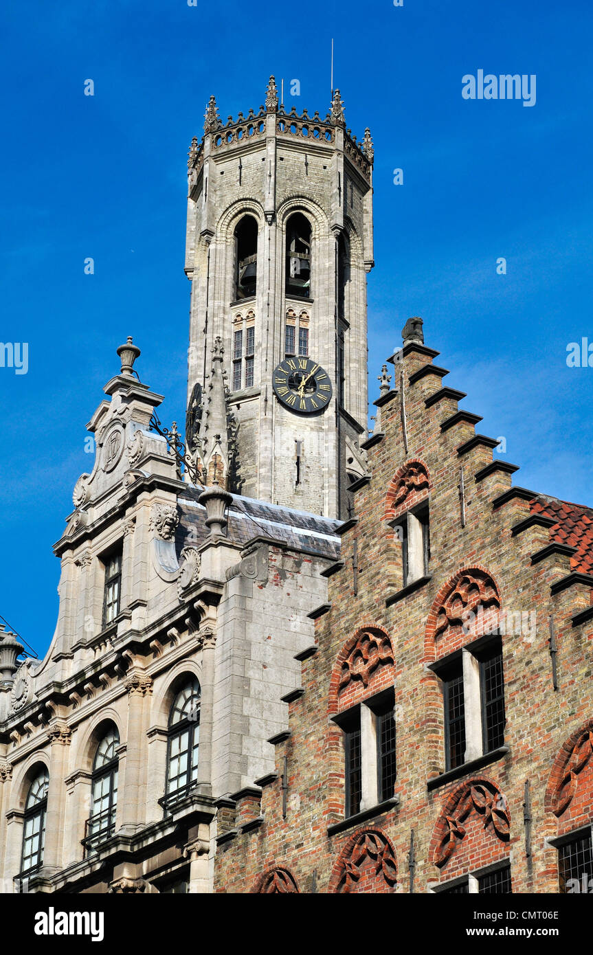 La tour de belfort bruges Banque de photographies et d’images à haute ...