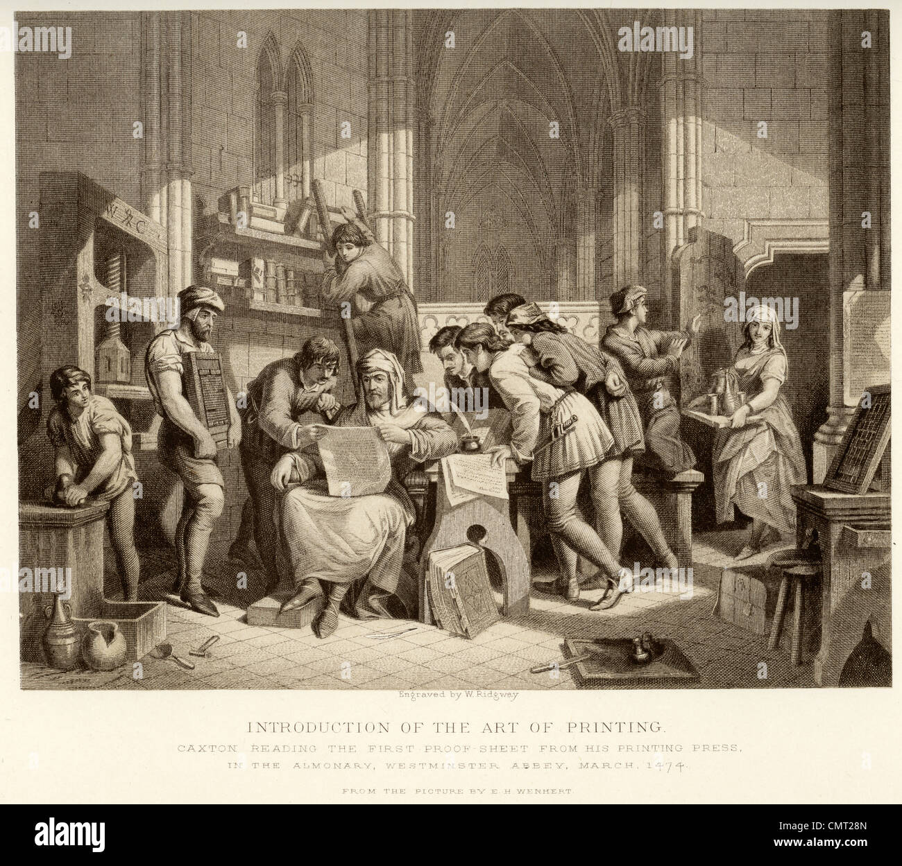 Première presse à imprimer Banque de photographies et d’images à haute ...