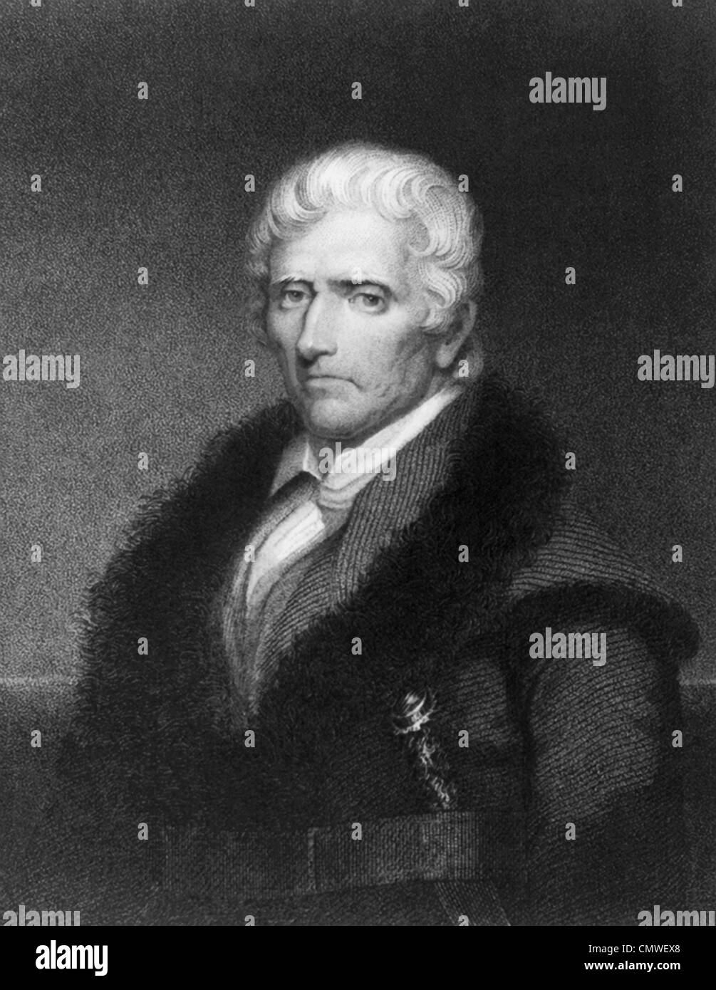 Portrait de daniel boone Banque de photographies et d’images à haute ...
